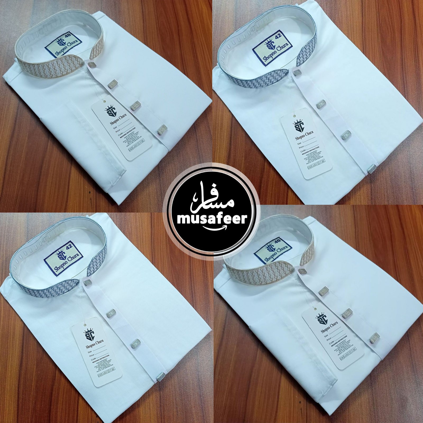 Premium White Panjabi Collection For men - MusafeerBD-Online Shopping ...